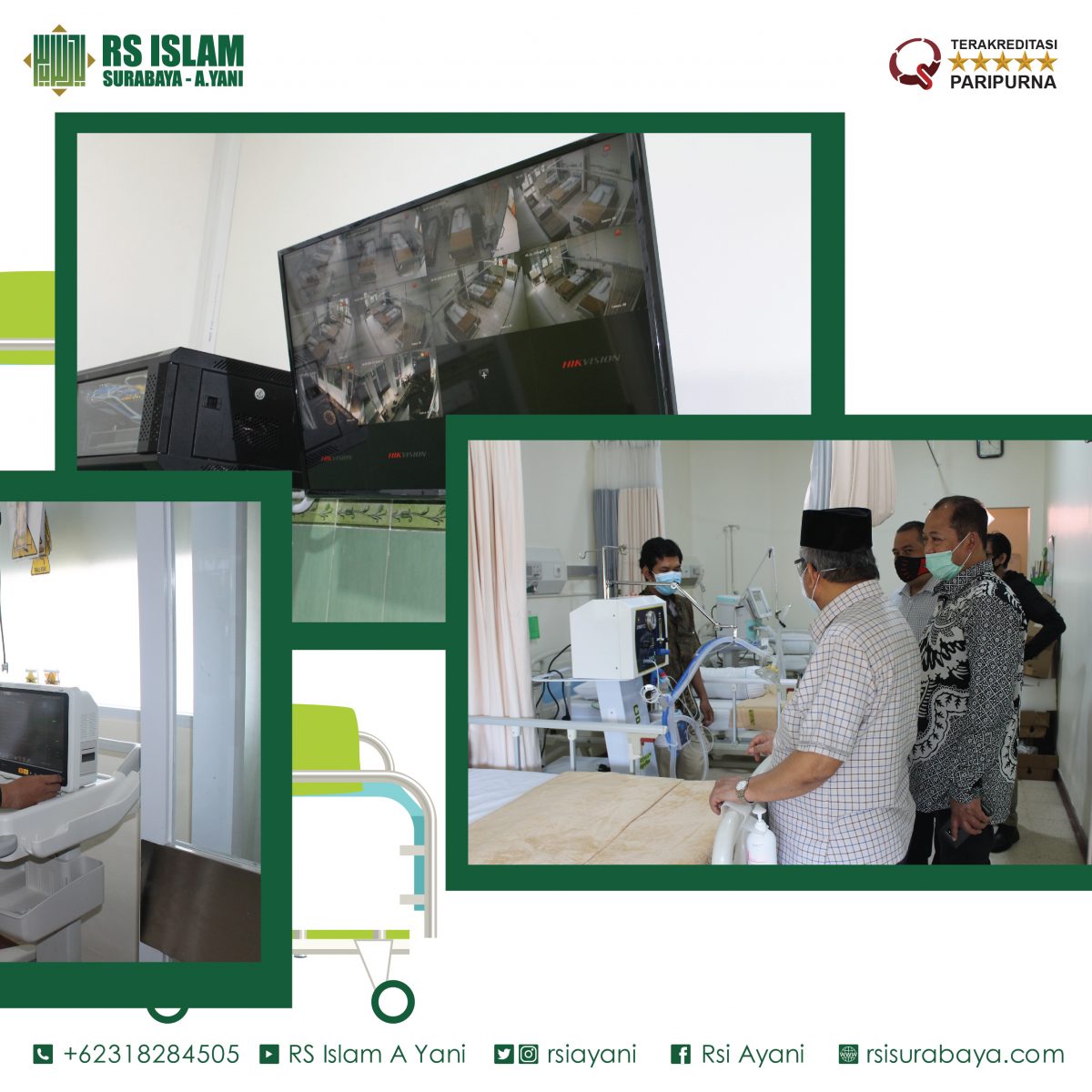 RUANG ISOLASI RS Islam Surabaya-A.Yani – RS Islam Surabaya