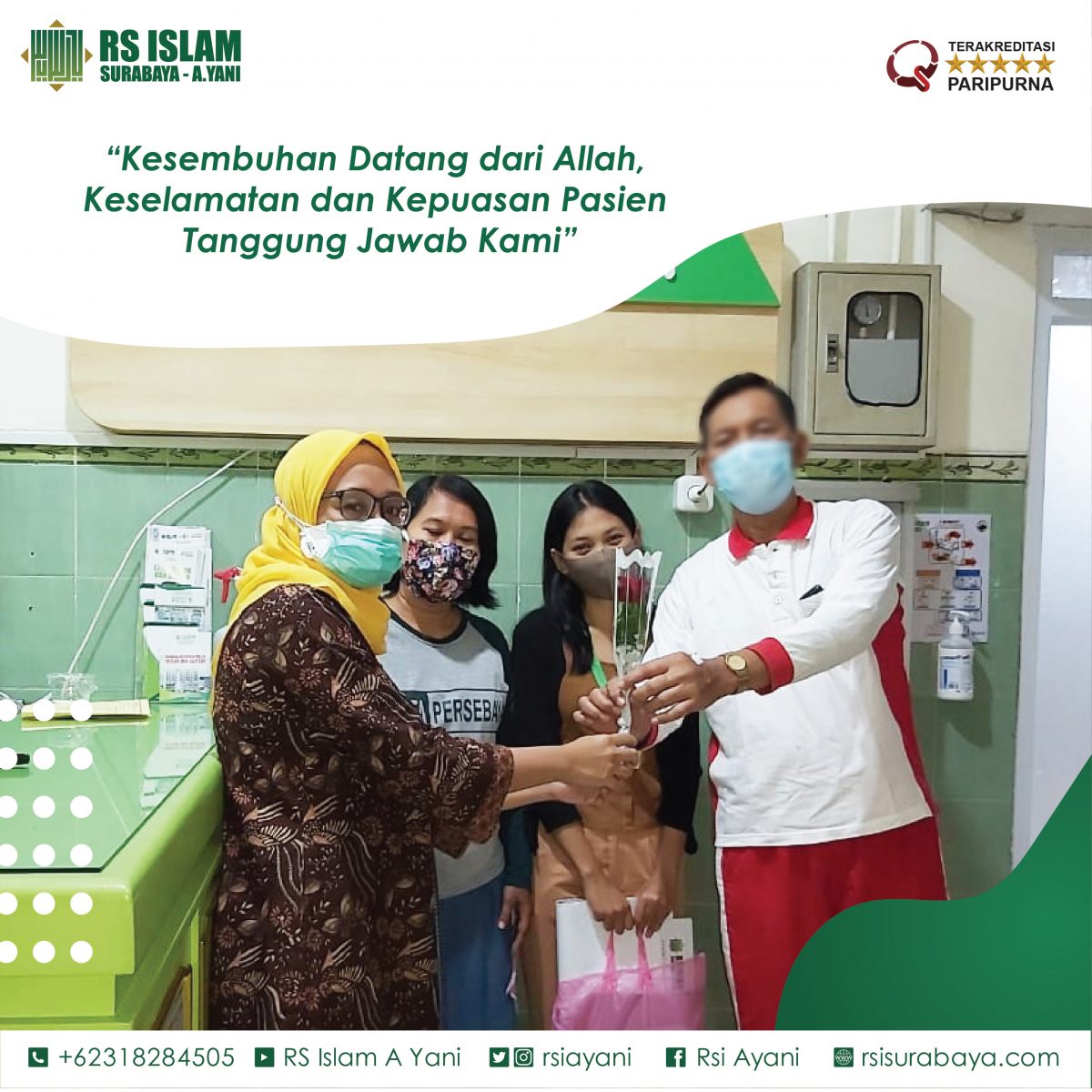 Pasien Sembuh – RS Islam Surabaya